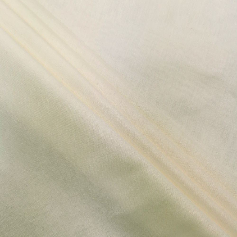 Plain Muslin by the metre - CREAM|Coloured Muslin Fabric by the metre